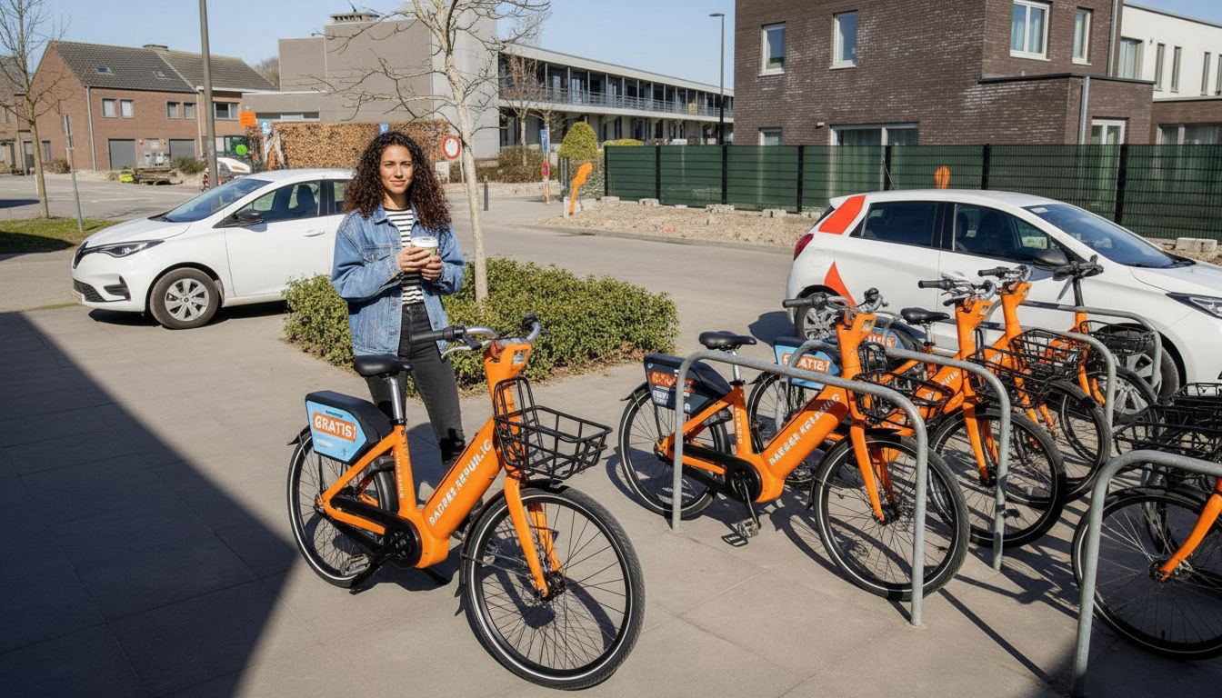 Deelfietsen in woonwijken: zo pak je het slim aan