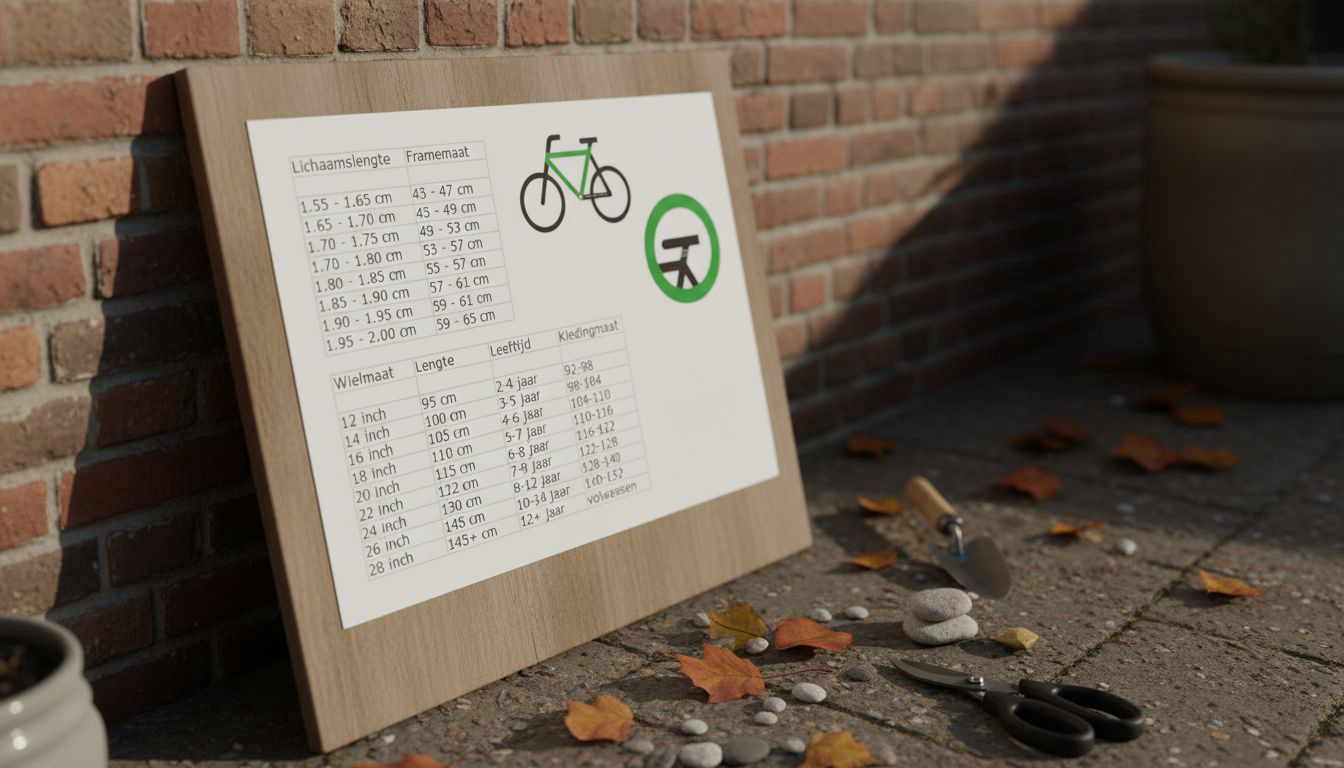 Zo kies je de juiste framemaat voor jouw elektrische fiets